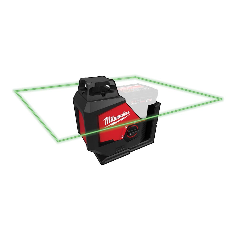 Milwaukee 3631 20 M12 Green 360 Degree Single Plane Laser Bare Tool