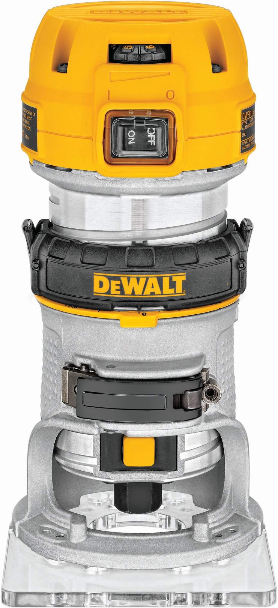 DeWalt DWP611 1.25 HP MAX Torque Variable Speed Compact Router with LED ...