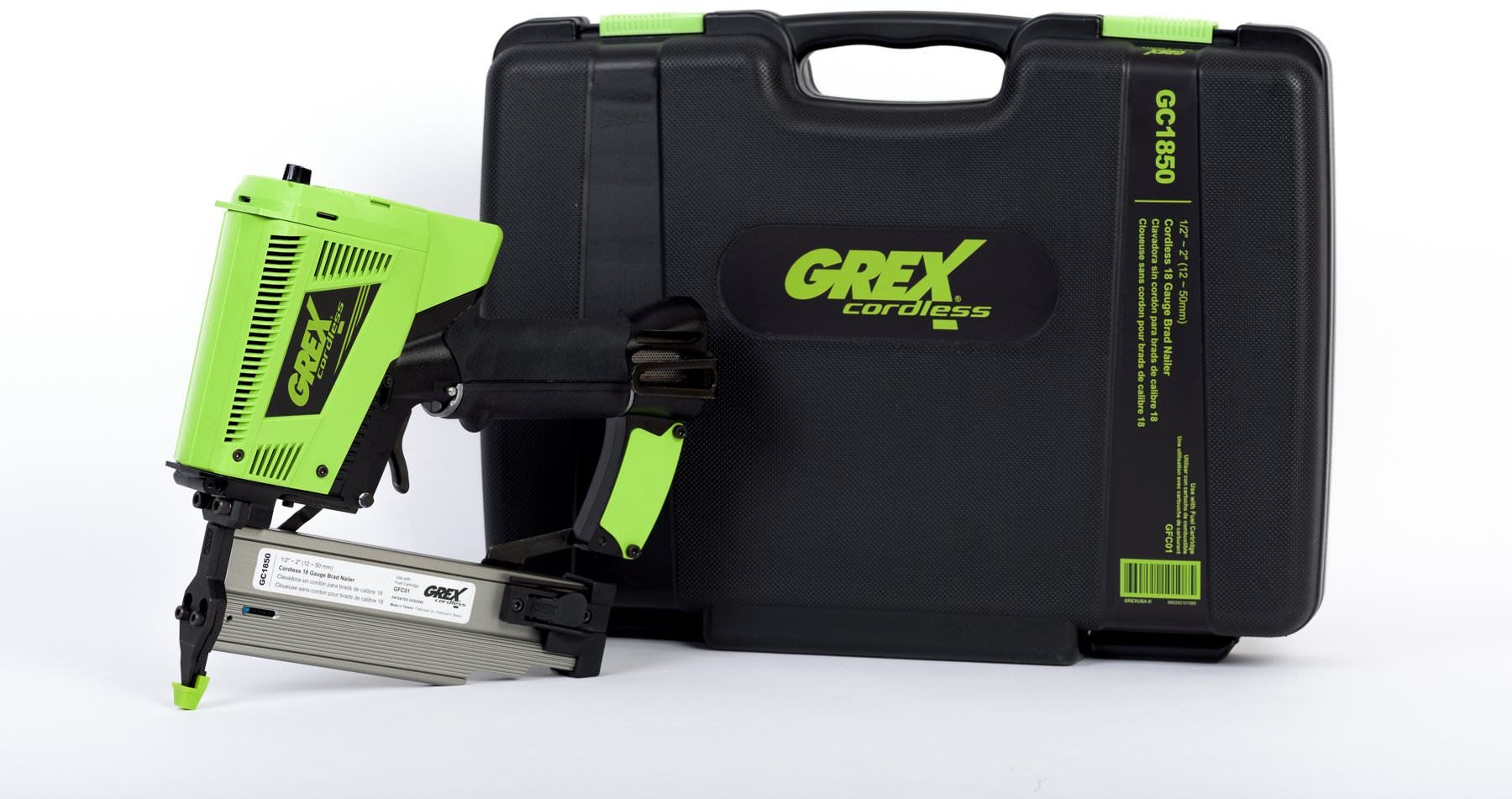 Grex GC1850 18ga Cordless 2 Finish Nailer The Tool Nut