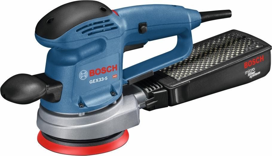 Bosch GEX33 5N 5 In. Multi Hole Random Orbit Sander Polisher
