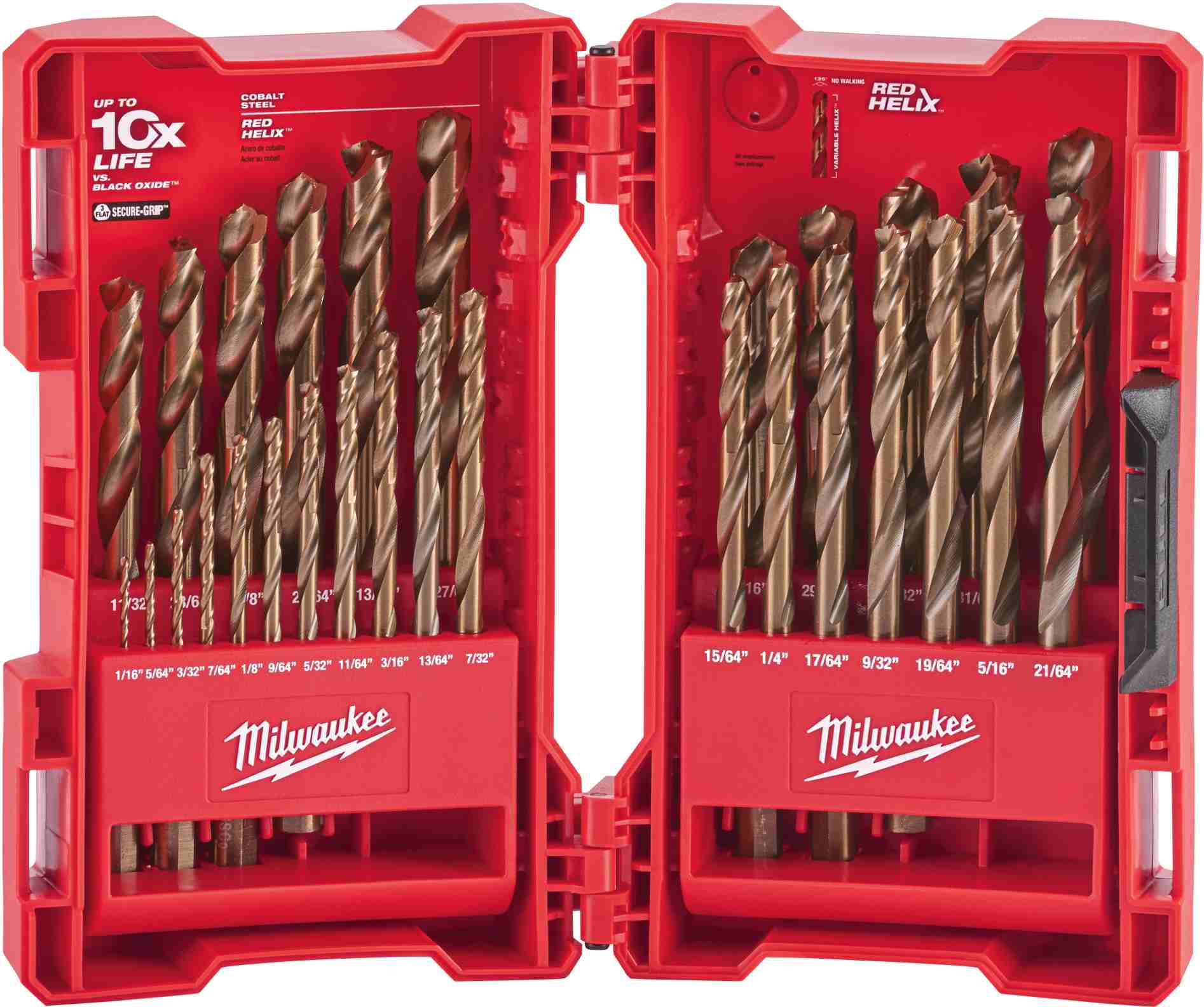 Milwaukee 29 Pc RED HELIX Cobalt Drill Bit Set 48 89 2332 The Tool Nut milwaukee-29-pc-red-helix-cobalt-drill-bit-set-48-89-2332-the-tool-nut